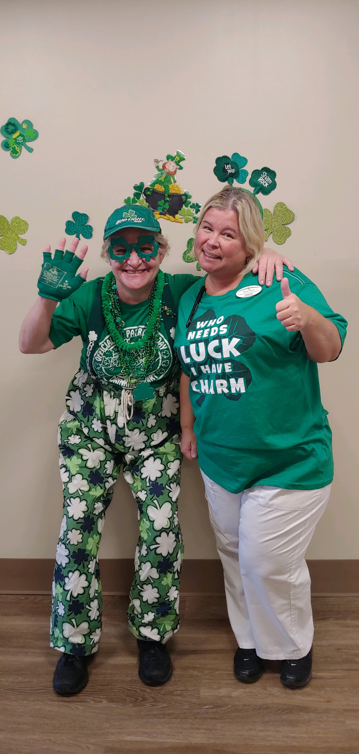 Avon Place Dining Service Provides St. Patrick's Cheer